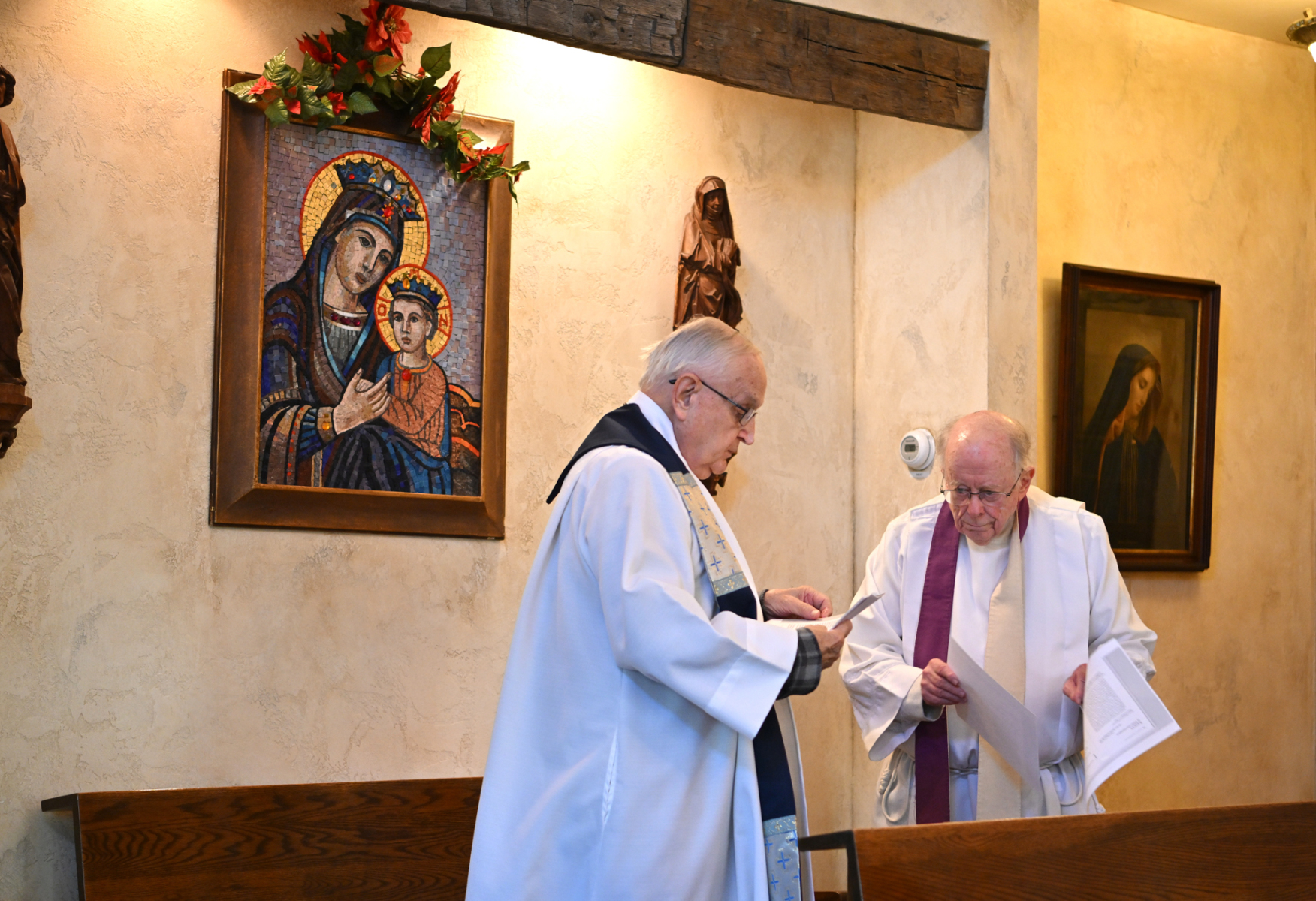 Retired priests in Chester share their Christmas cheer – The Beacon