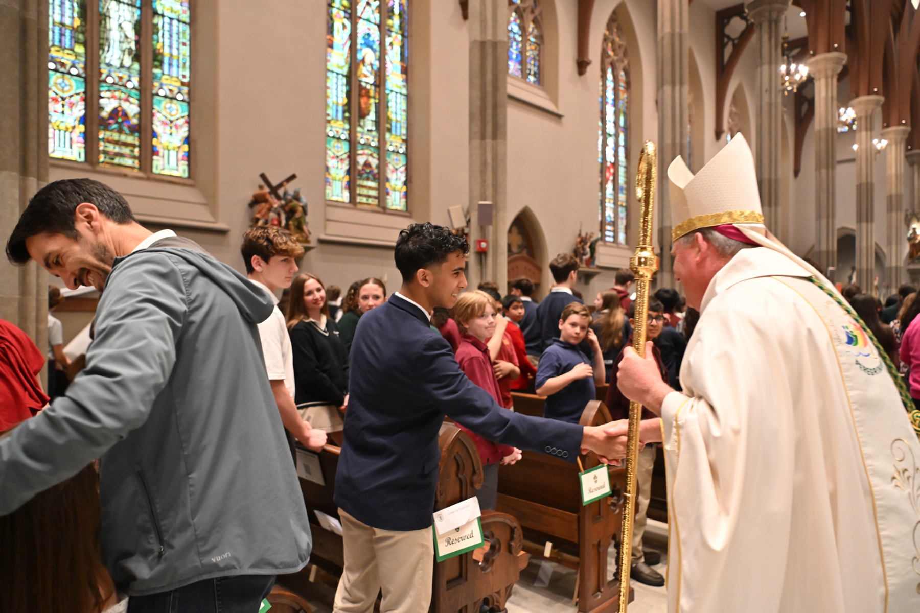 Catholic schools show love to Mary at Paterson Mass – The Beacon