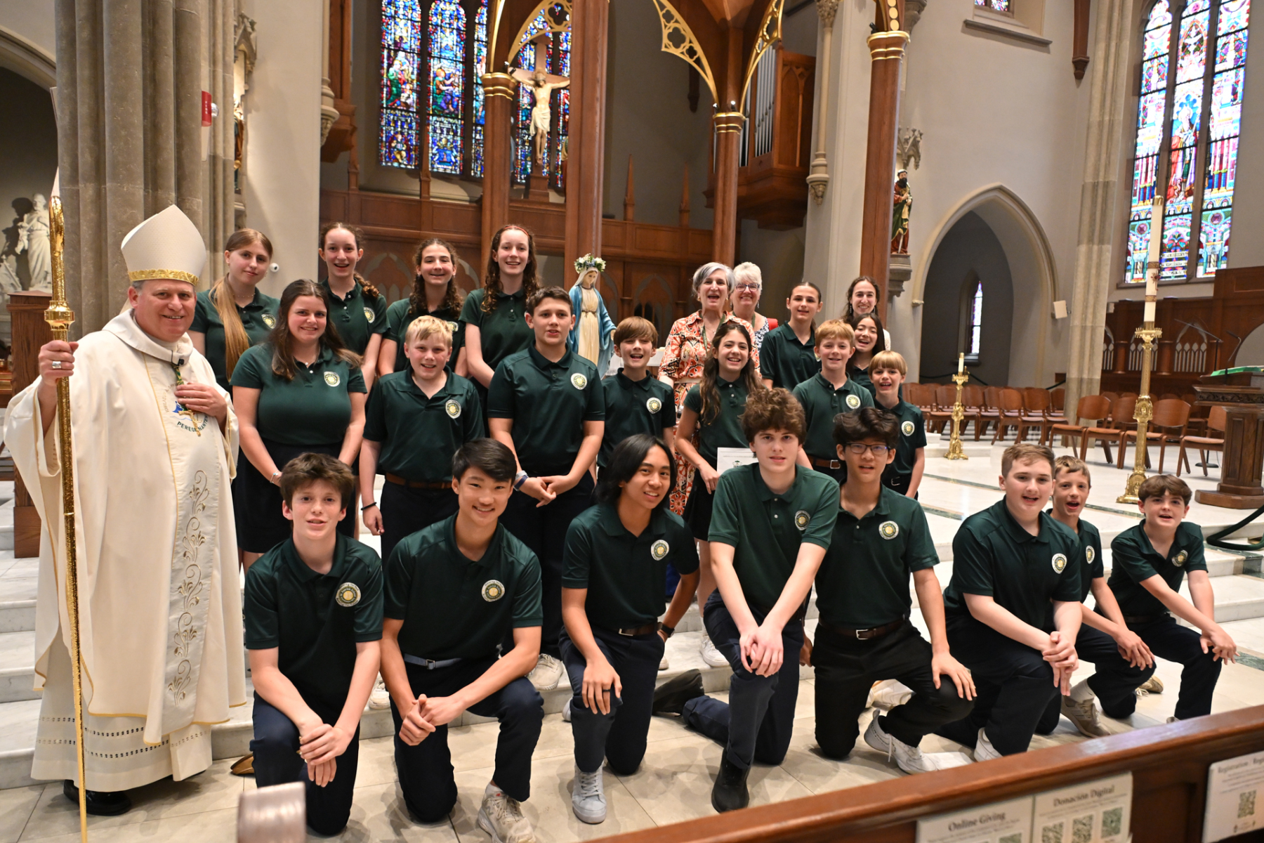 Catholic schools show love to Mary at Paterson Mass – The Beacon