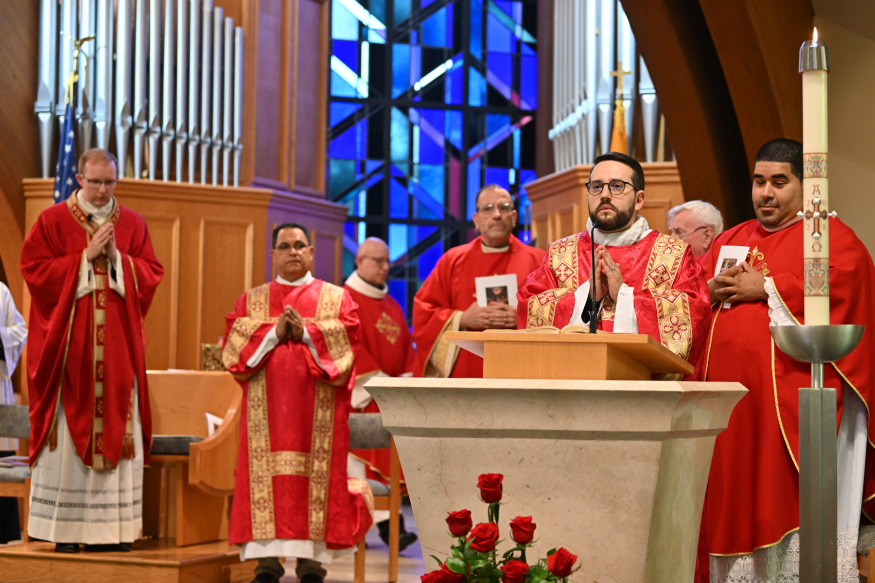 As new priest, Father Harfmann celebrates his first Mass – The Beacon
