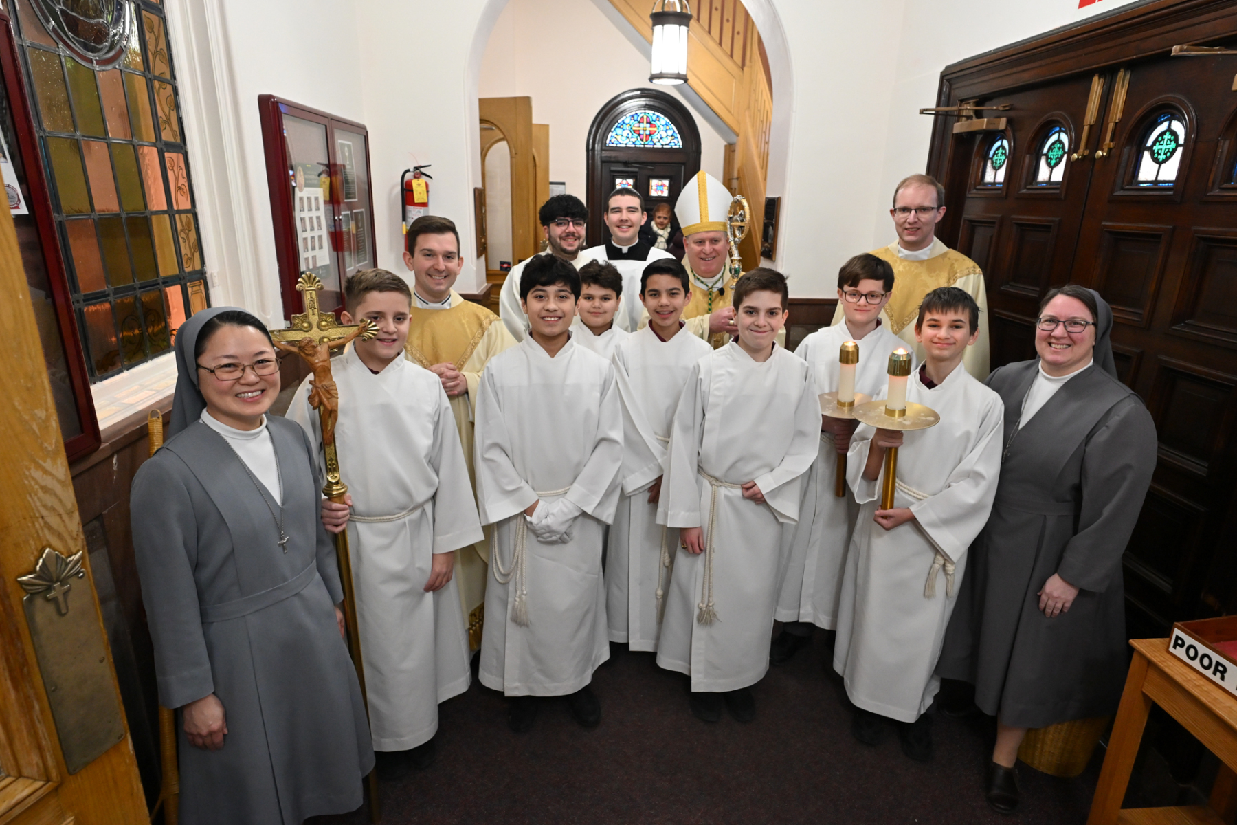 Grateful Hawthorne students help close Catholic Schools Week strong ...