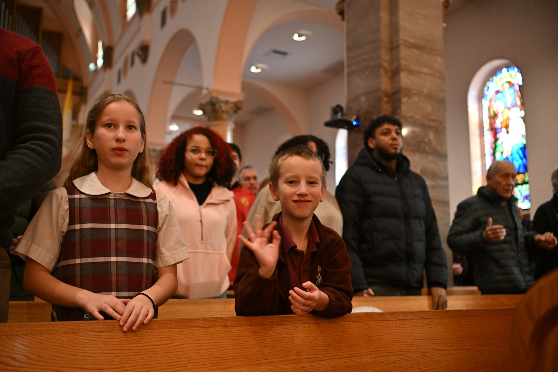 Grateful Hawthorne students help close Catholic Schools Week strong ...