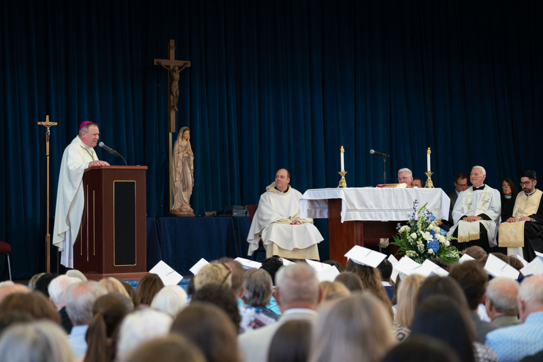 100 Morris Catholic graduates let caps fly at commencement – The Beacon