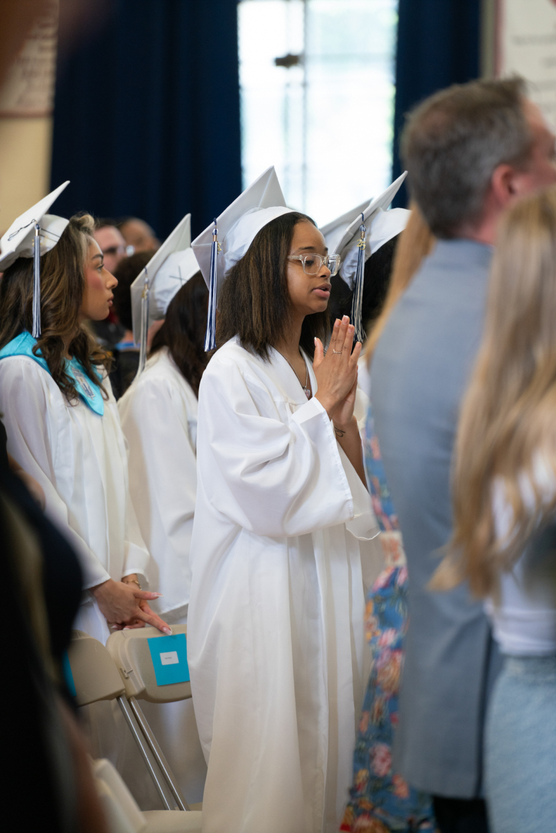 100 Morris Catholic graduates let caps fly at commencement – The Beacon