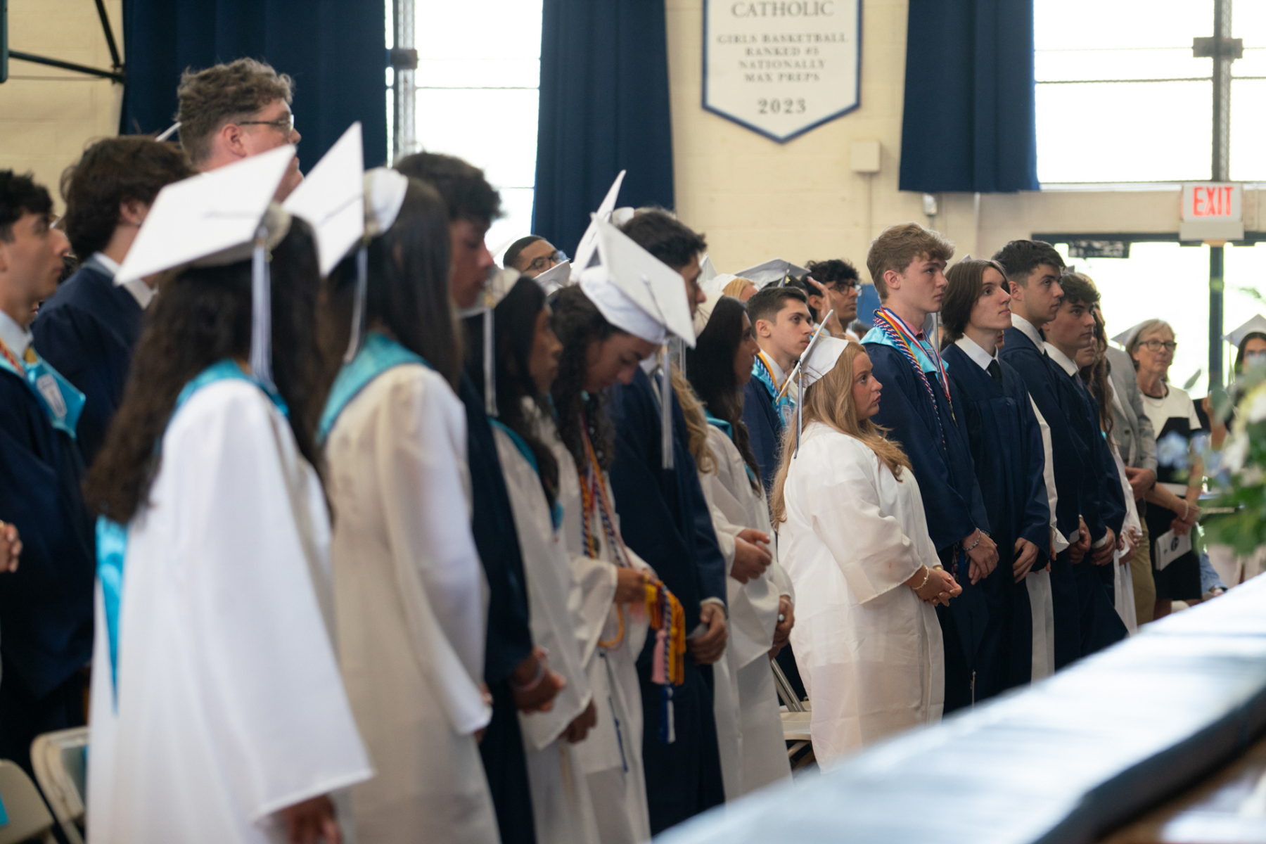 100 Morris Catholic graduates let caps fly at commencement – The Beacon