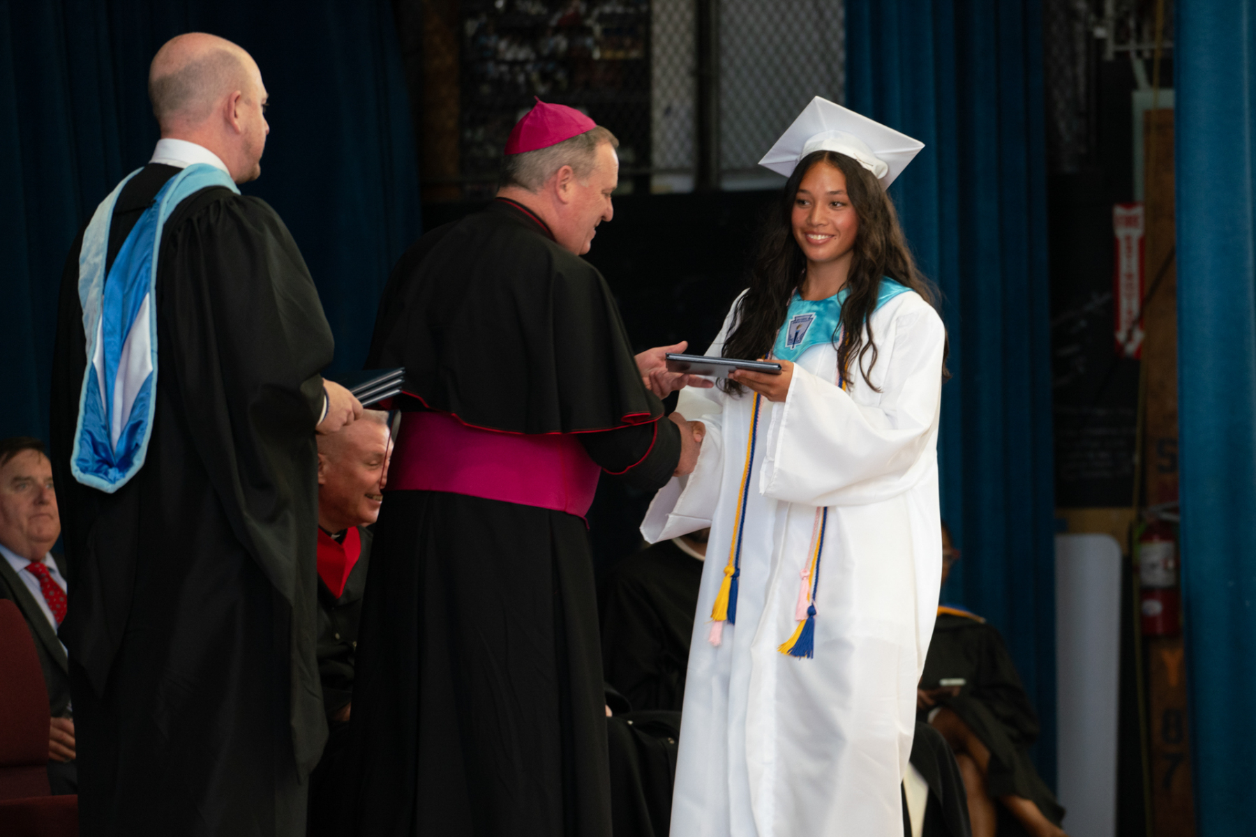 100 Morris Catholic graduates let caps fly at commencement – The Beacon