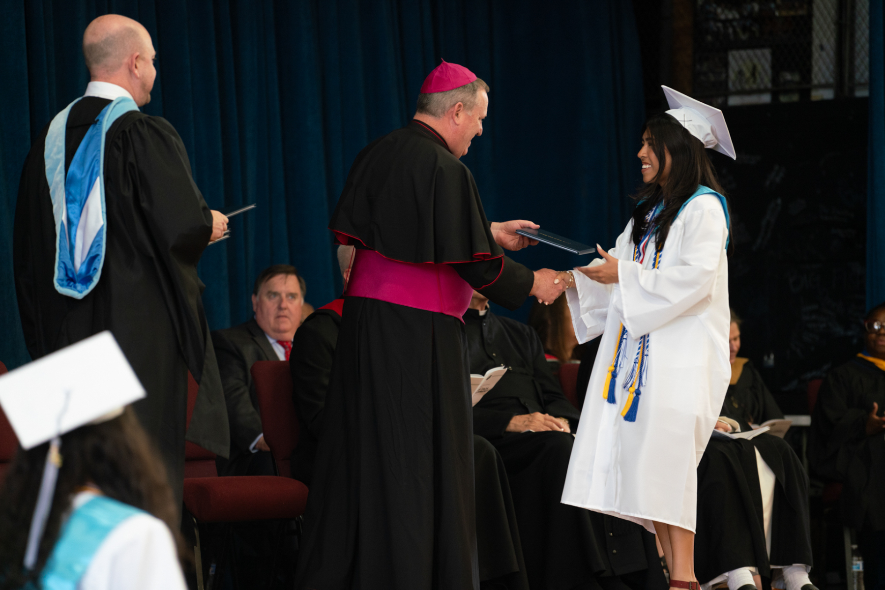 100 Morris Catholic graduates let caps fly at commencement – The Beacon