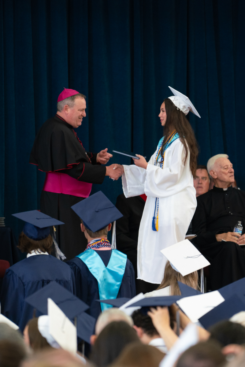 100 Morris Catholic graduates let caps fly at commencement – The Beacon