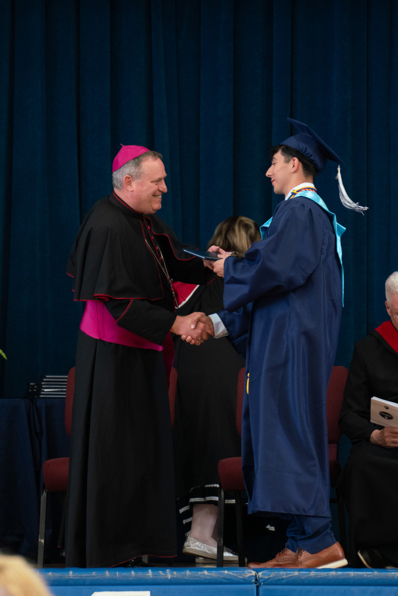 100 Morris Catholic graduates let caps fly at commencement – The Beacon