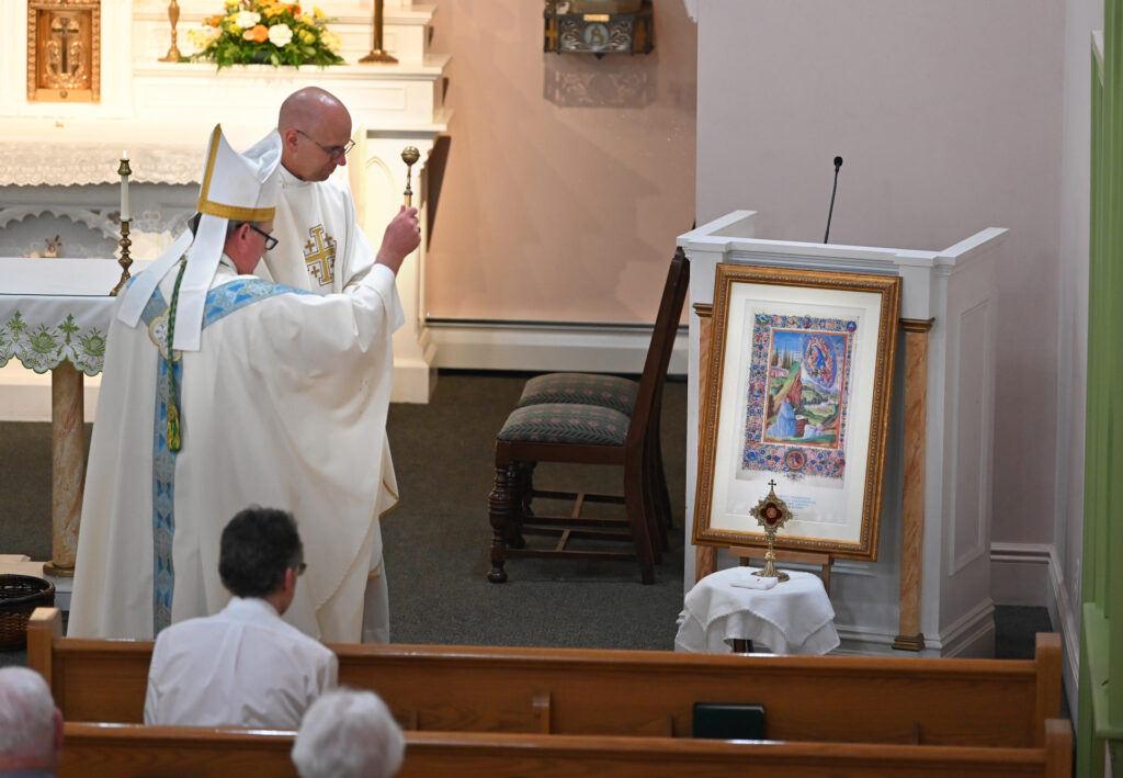 St. Bernard Parish marks feast day with Mass celebrated by Bishop ...