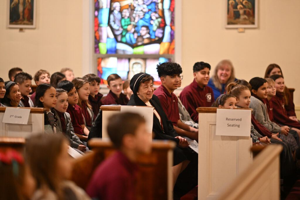 Bishop meets Holy Spirit students during visit – The Beacon