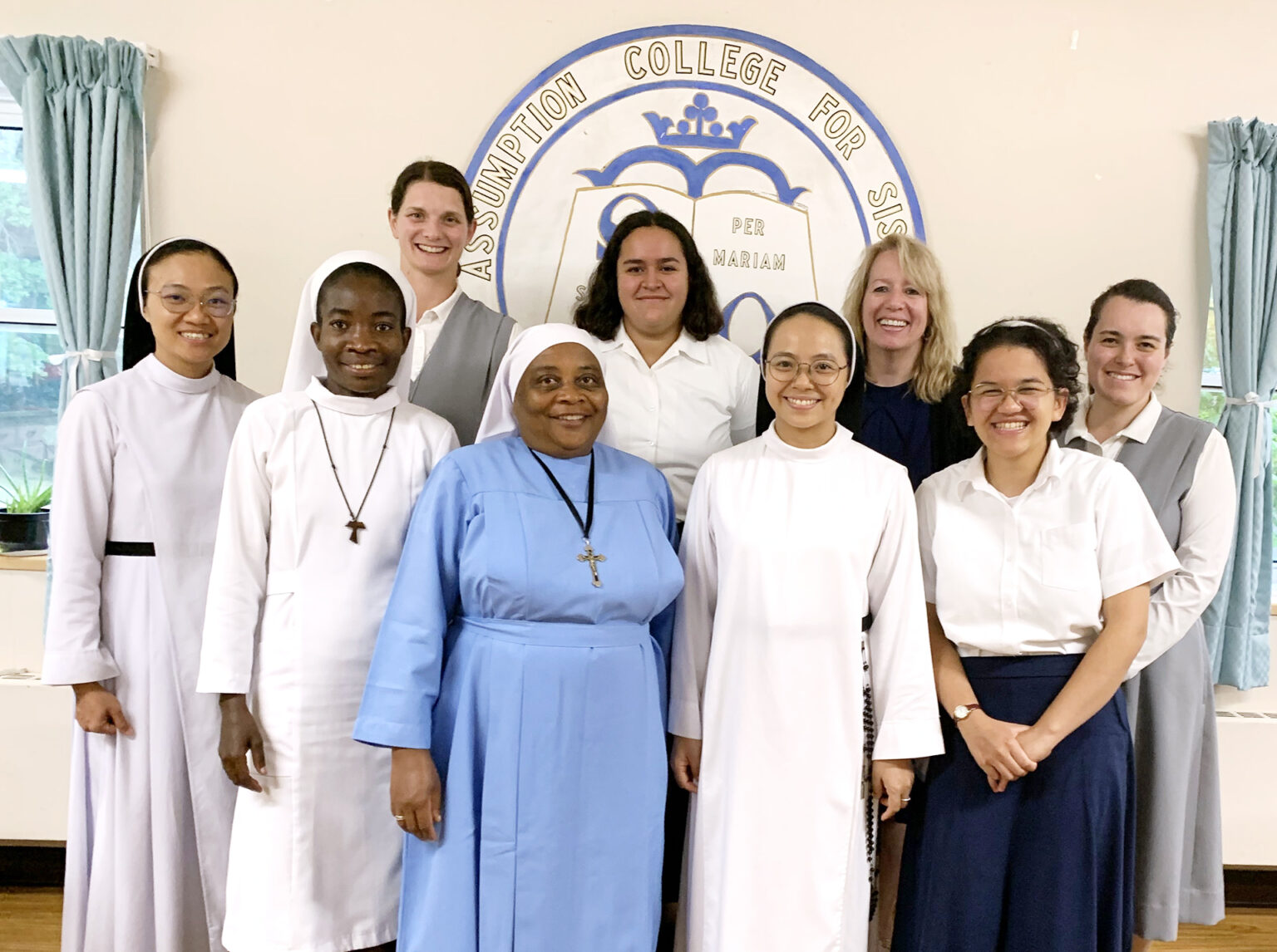 Students around world attend Assumption College for Sisters orientation ...
