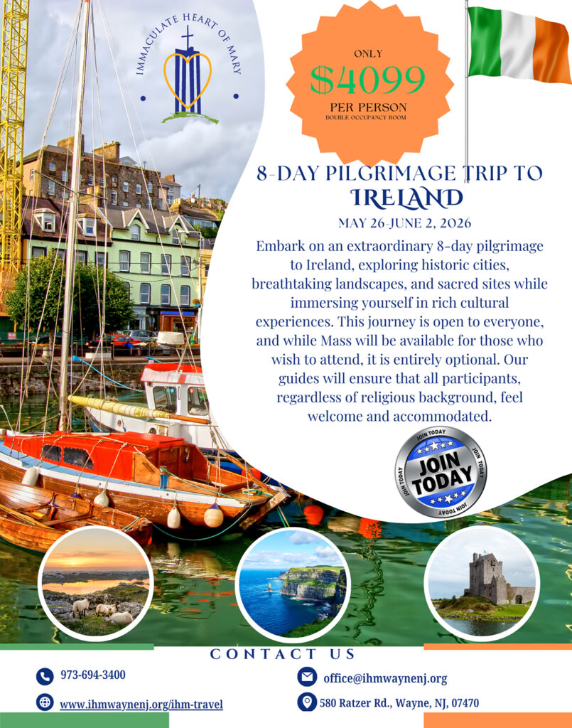 8-Day Pilgrimage Trip to Ireland – The Beacon