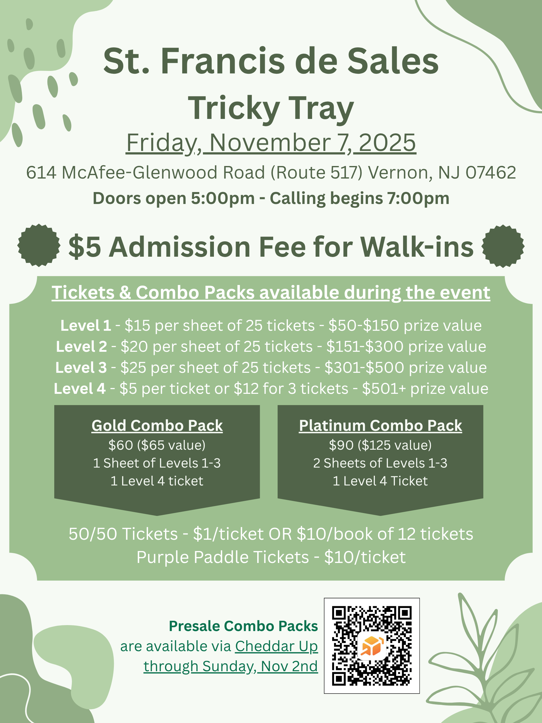 St. Francis de Sales Tricky Tray – The Beacon
