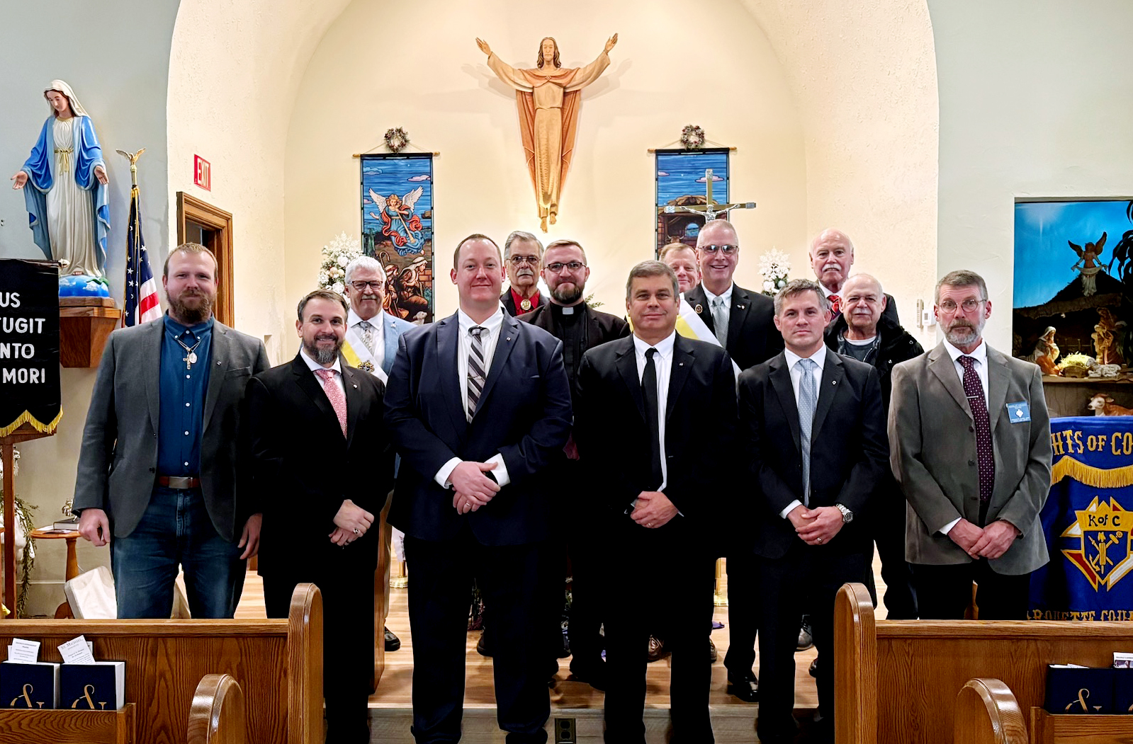 K of C Marquette Council 588 welcomes new Knights – The Beacon